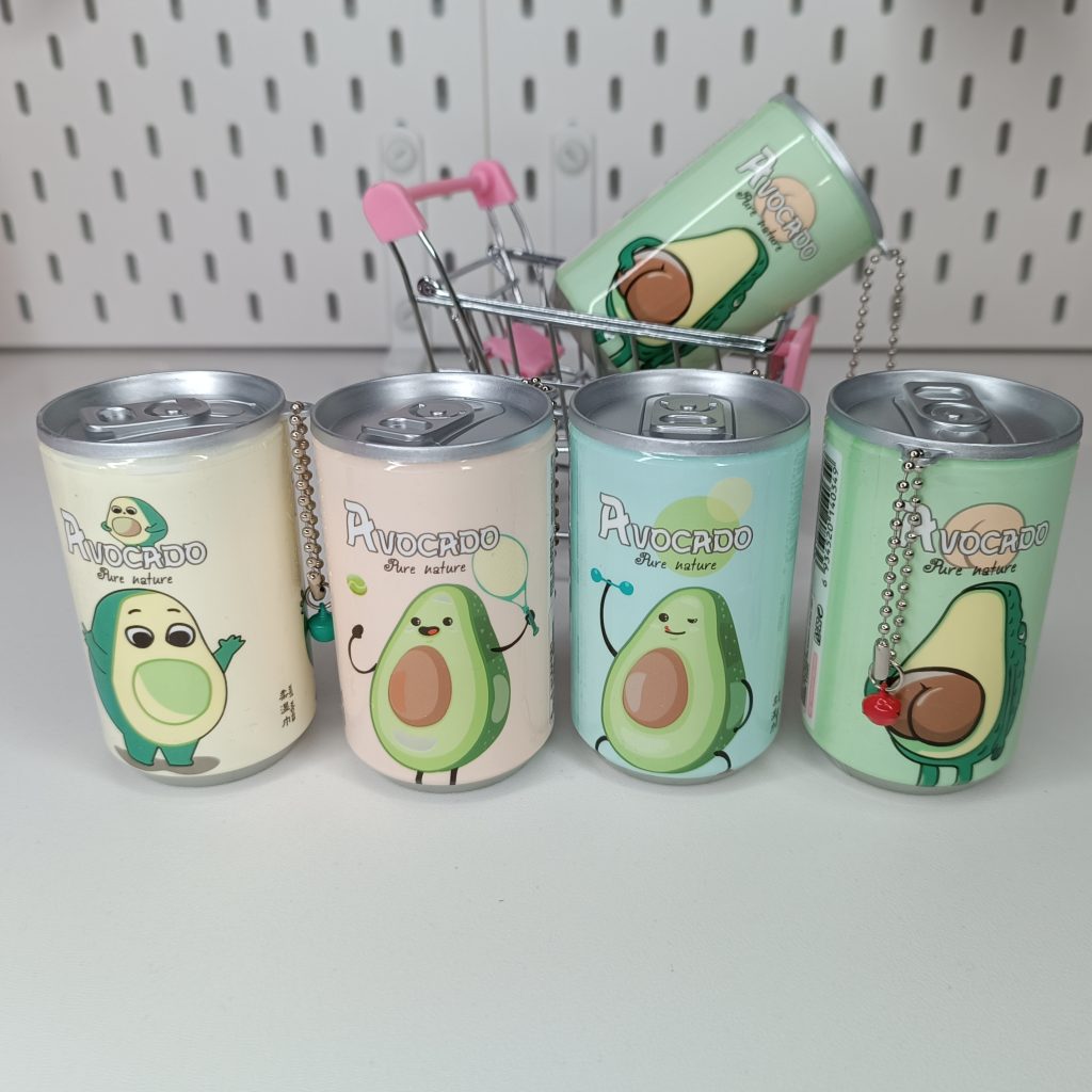 Lata de Refresco con Toallitas Multiusos Kawaii Aguacate - Mariquillarte