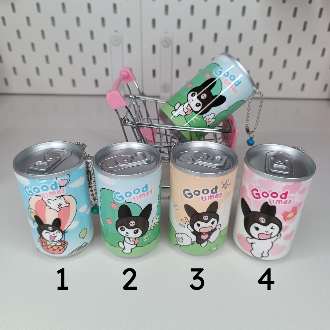 Lata de Refresco con Toallitas Multiusos Kawaii Kuromi - Mariquillarte